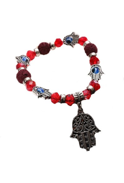 Anteasy Shop Uniseks Boncuklu Bileklik - Çok Renkli (Yurt Dışından)