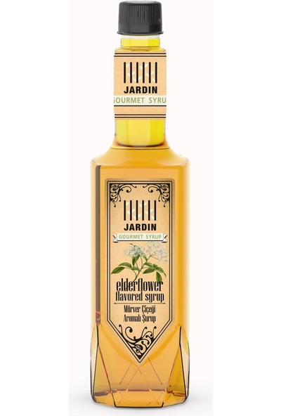 Jardin Mürver Çiçeği Elder Flower Kokteyl Şurup 750 ml Jardin Mürver Çiçeği Elder Flower Kokteyl Şurup 750 ml