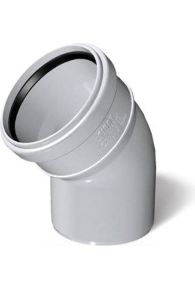 Fırat Pvc Firat 50X45° Açık Dirsek 1ADET Fırat Pvc Firat 50X45° Açık Dirsek 1ADET