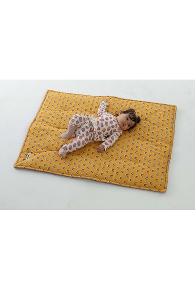 Her Bebek Dikdörtgen Oyun Matı - Turuncu Gökkuşağı