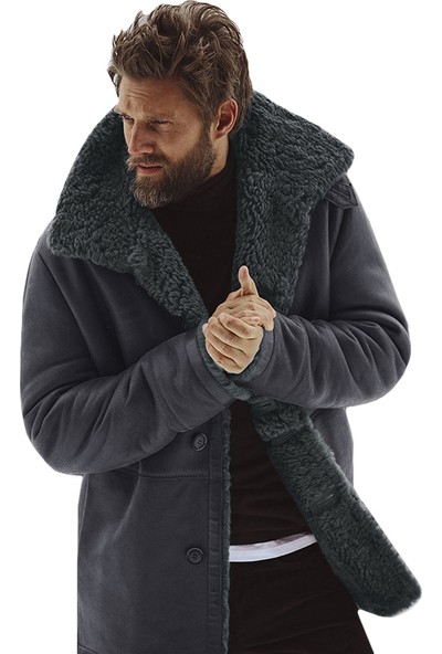 Vandor Girls Gri Kaban Mont (Yurt Dışından)