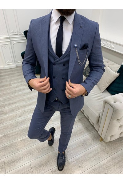 Parez Slim Fit Takım Elbise