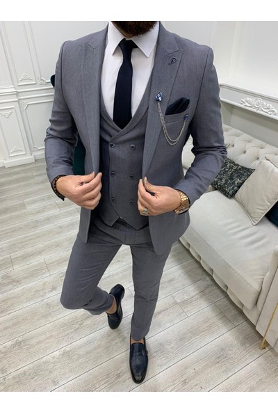 Parez Slim Fit Takım Elbise