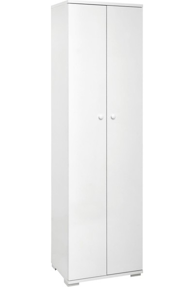 Vip Home Çok Amaçlı Banyo Boy Dolabı 8 Raflı 2 Kapaklı Vip Home Çok Amaçlı Banyo Boy Dolabı 8 Raflı 2 Kapaklı