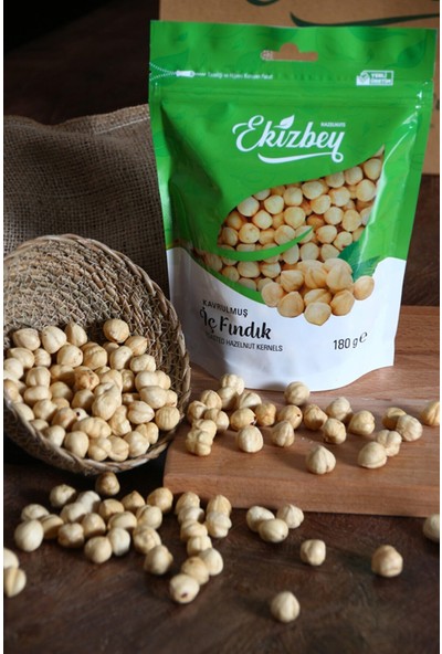 Ekiz Ekizbey Kavrulmuş Iç Fındık 180 gr Doypack