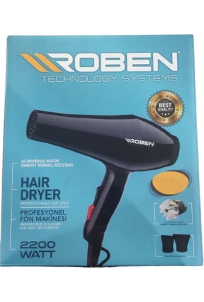 Roben Saç Kurutma Makinasi 2200 Watt