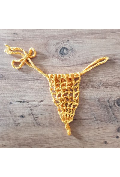 IKIZKENAR Erkek Tanga G-String El Örgüsü IKIZKENAR Erkek Tanga G-String El Örgüsü