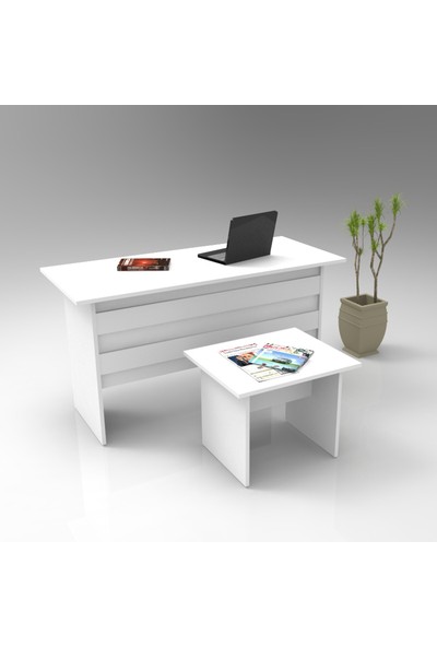 L'occi Concept Diego Ab Ofis Büro Masa Takımı Beyaz L'occi Concept Diego Ab Ofis Büro Masa Takımı Beyaz