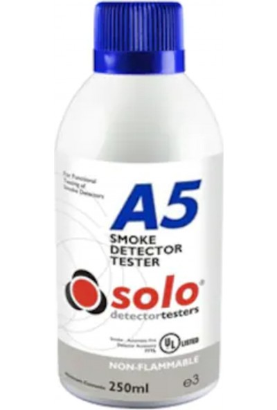 Solo Duman Dedektörü Test Spreyi A5 Solo Solo Duman Dedektörü Test Spreyi A5 Solo