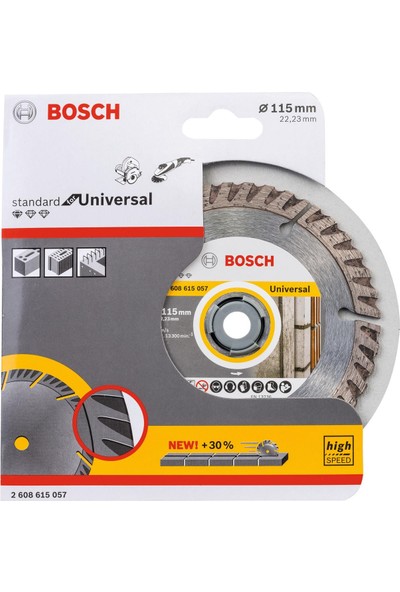Bosch Standard For Universal 115 mm Elmas Kesme Diski - 2608615057