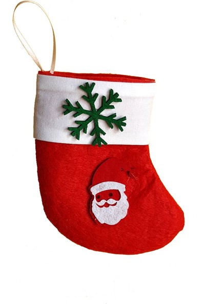Alışveriş Çok Kolay Noel Baba Figürlü Yılbaşı Süs Çorabı 16CM Alışveriş Çok Kolay Noel Baba Figürlü Yılbaşı Süs Çorabı 16CM
