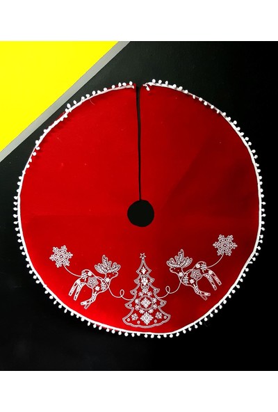 Alışveriş Çok Kolay Ağaç Örtüsü Yılbaşı Desenli 75CM Alışveriş Çok Kolay Ağaç Örtüsü Yılbaşı Desenli 75CM