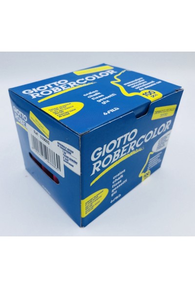 Giotto Robercolor Tozsuz Kırmızı Tebeşir 100'lü Paket Giotto Robercolor Tozsuz Kırmızı Tebeşir 100'lü Paket
