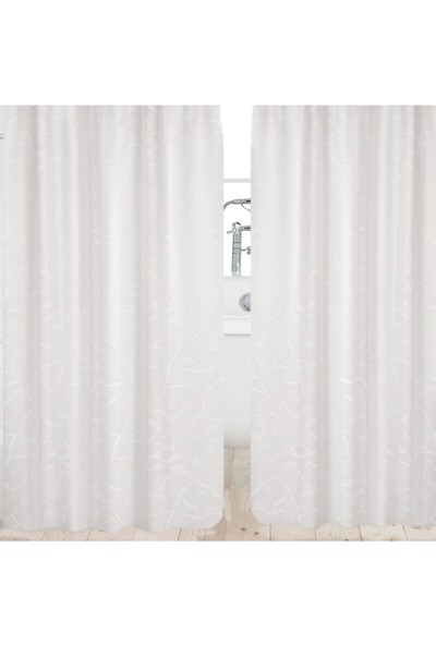 Kraker Duş Kabin Örtüsü Çift Kanat 100 x 200 cm 2'li