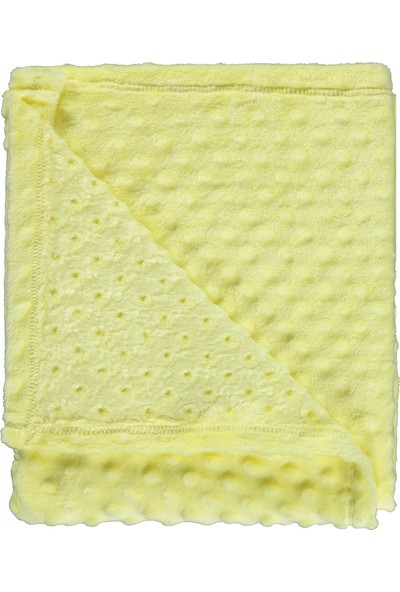 Civil Baby Bebek Tek Kat Battaniye 90X100 cm Sarı