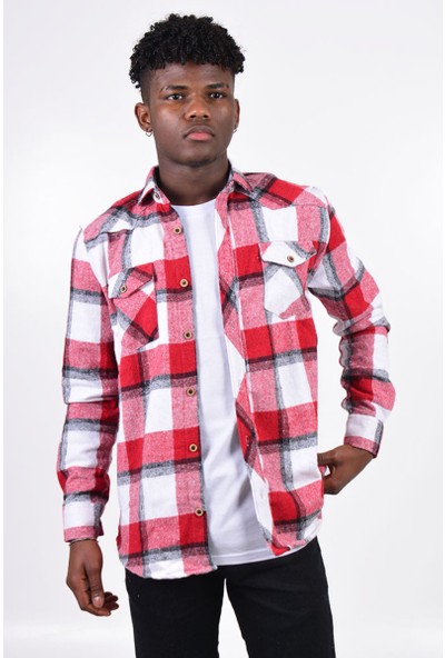 Koçmen Erkek Oduncu Gömlek K0167 - Kırmızı
