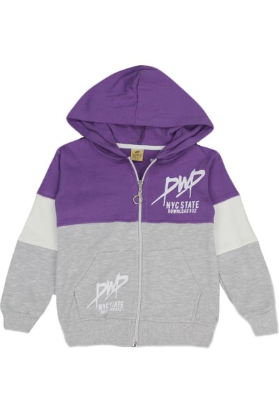 Selfie 4115 Selfie Nyc Baskılı Kapüşonlu Kız Hırka 6-9 Yaş Mor Selfie 4115 Selfie Nyc Baskılı Kapüşonlu Kız Hırka 6-9 Yaş Mor