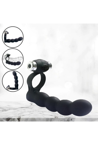 Drlove Siyah Titreşimli Penis Halkası Boğumlu Sessiz Uşak Drlove Siyah Titreşimli Penis Halkası Boğumlu Sessiz Uşak