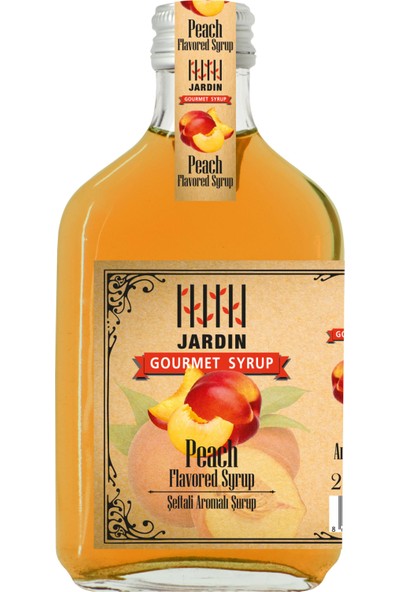Jardin Şeftali Aromalı Şurup 200 ml