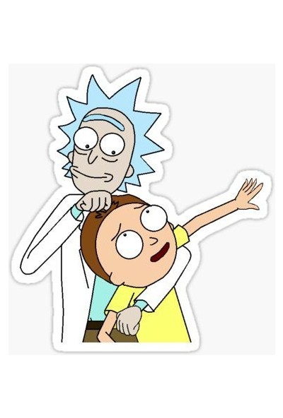 Zobar Markt Zobarmarkt Rick And Morty Temalı Defter Ajanda Planner Laptop Sticker 5 cm Zobar Markt Zobarmarkt Rick And Morty Temalı Defter Ajanda Planner Laptop Sticker 5 cm