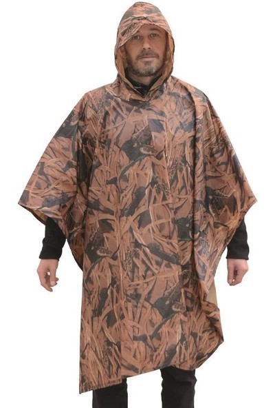 Captain Yağmurluk Avcı Panço Saz Desen Captain Yağmurluk Avcı Panço Saz Desen