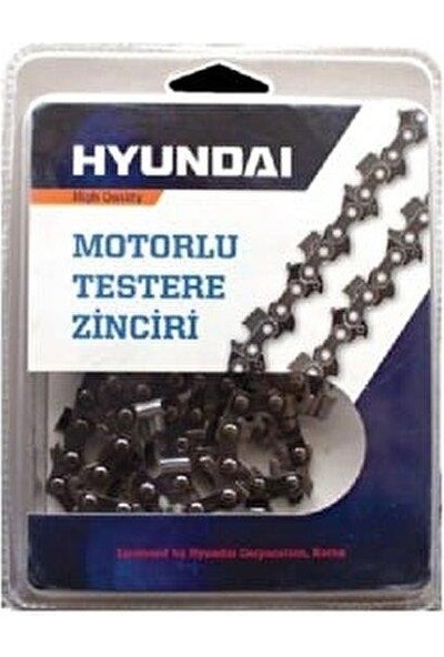 Hyundai 3/8-36 Diş Paket Zincir 1,5 mm Köşeli