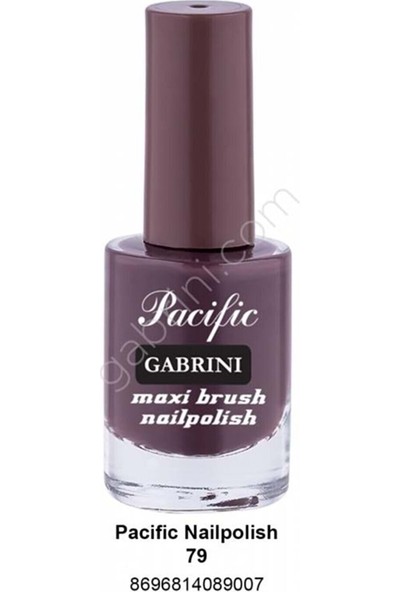 Gabrini Maxi Brush Nailpolish Kahverengi-79