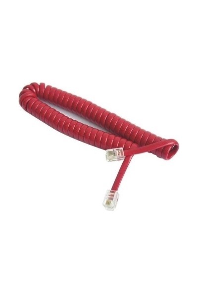 Çetinler Cr 506 151 Telefon Ahize Spirali Kırmızı