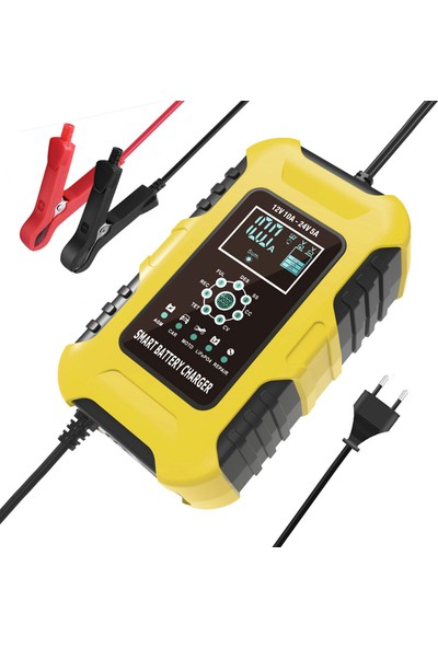 Buyfun Akıllı Araba Akü Şarj Cihazı 12V/10A 24V/5A (Yurt Dışından)