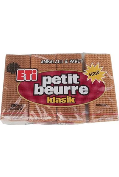 Eti Petit Beurre Bisküvi 800 gr