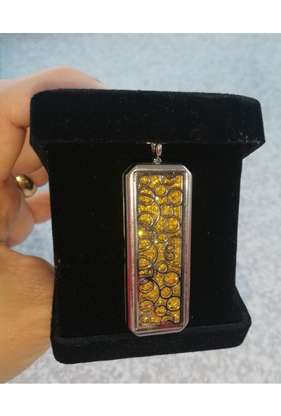 Burçin Kolye Aromaterapi Kokulu Kadın Sevgiliye Aşk