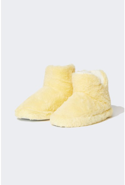 DeFacto Kadın Pelüş Panduf Ev Botu X4389AZ21WN