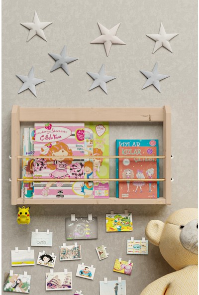 Bino Montessori Kitaplık Çalışma Odası Kitaplık Duvar Rafı Çocuk Odası Raf Oyuncak Rafı Bebek Odası Bino Montessori Kitaplık Çalışma Odası Kitaplık Duvar Rafı Çocuk Odası Raf Oyuncak Rafı Bebek Odası