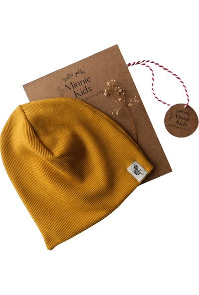Minnie Kids Minniekids Taba Çocuk Şapkası Minnie Kids Minniekids Taba Çocuk Şapkası