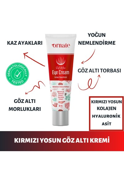 Ornate Kırmızı Yosun Kremi