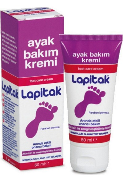 Lapitak Ayak Bakım Kremi 60 ml Lapitak Ayak Bakım Kremi 60 ml