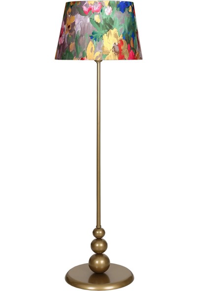 Vinner Lima Eskitme Kaplama Düz Metal Ayaklı Lambader Violet Desenli Vinner Lima Eskitme Kaplama Düz Metal Ayaklı Lambader Violet Desenli