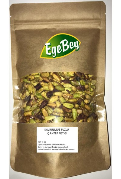 Ege Bey Kavrulmuş Tuzlu İç Antep Fısıtığı 1 kg