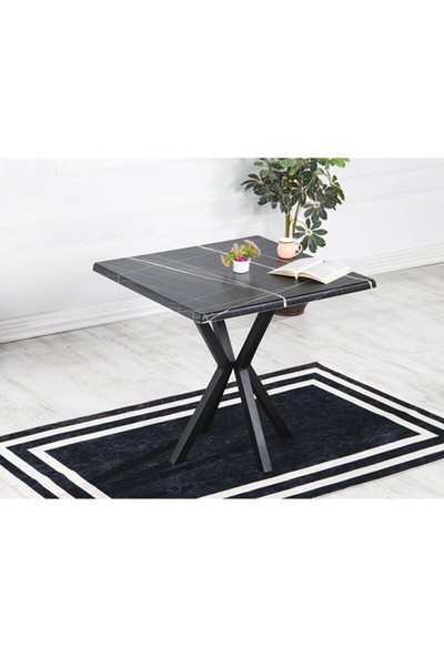 Trendy Assel Sude 2 Kişilik Verzalit 80 x 80 cm Yemek Masası Mutfak Masası Trendy Assel Sude 2 Kişilik Verzalit 80 x 80 cm Yemek Masası Mutfak Masası