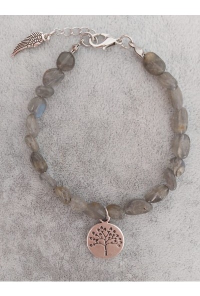 Hera Takı Atölyesi Labrodorit Doğal Taş Bileklik