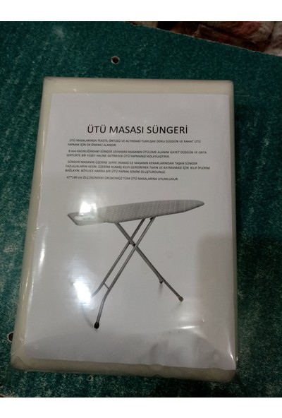 İremsu Çeyiz Ütü Masası Süngeri