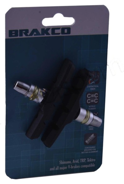 Motobisavm V Brake Fren Pabucu - Değişebilen [72 Mm] Brakco