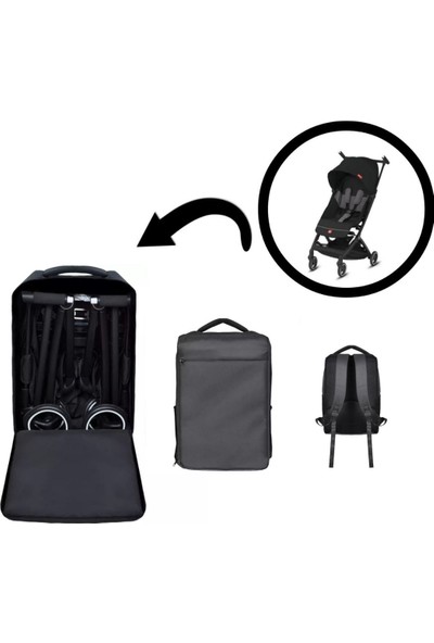 GB Pockit Plus All City Taşıma Çantası (Black Plus Fabric) GB Pockit Plus All City Taşıma Çantası (Black Plus Fabric)