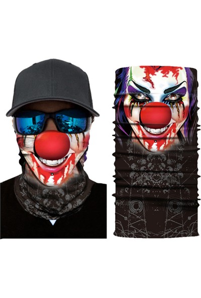 Foyou 3D Desenli Rüzgara Dayanıklı Kayak Maskesi (Yurt Dışından)