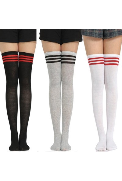 Bgk 3 Çift Dizüstü Yetişkin Çorap Pamuklu