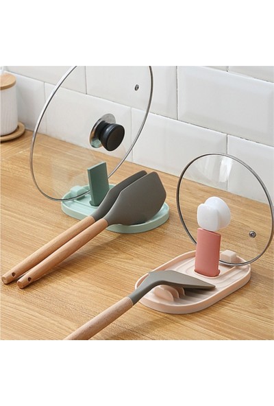 Hobby Life Tencere Kapak Rafı ve Kaşık Düzenleyici- Tezgah Üzeri Tencere Kapağı Düzenleyici ve Kaşıklık Hobby Life Tencere Kapak Rafı ve Kaşık Düzenleyici- Tezgah Üzeri Tencere Kapağı Düzenleyici ve Kaşıklık