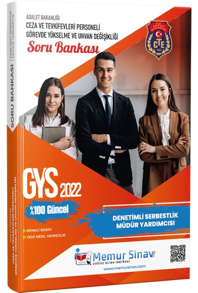 2022 Denetimli Serbestlik Müdür Yardımcısı Soru Bankası