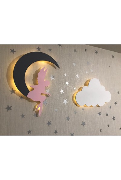 Neşeli Dükkan Çocuk Odası Dekoratif Gece Lambası Pano
