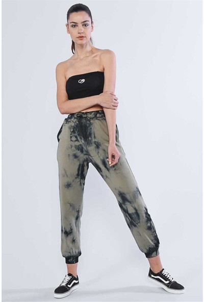 Ecko Red Jeef Kadın Batık Yıkamalı Eşofman Alt