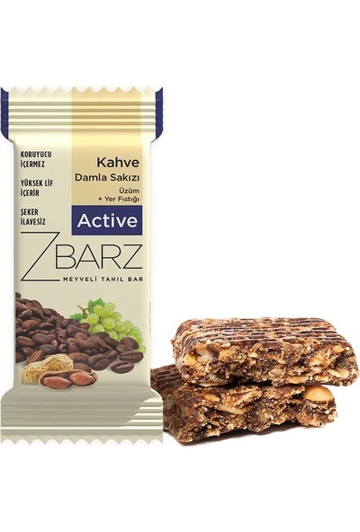 Zbarz Active Kahve Damla Sakızı 35 gr